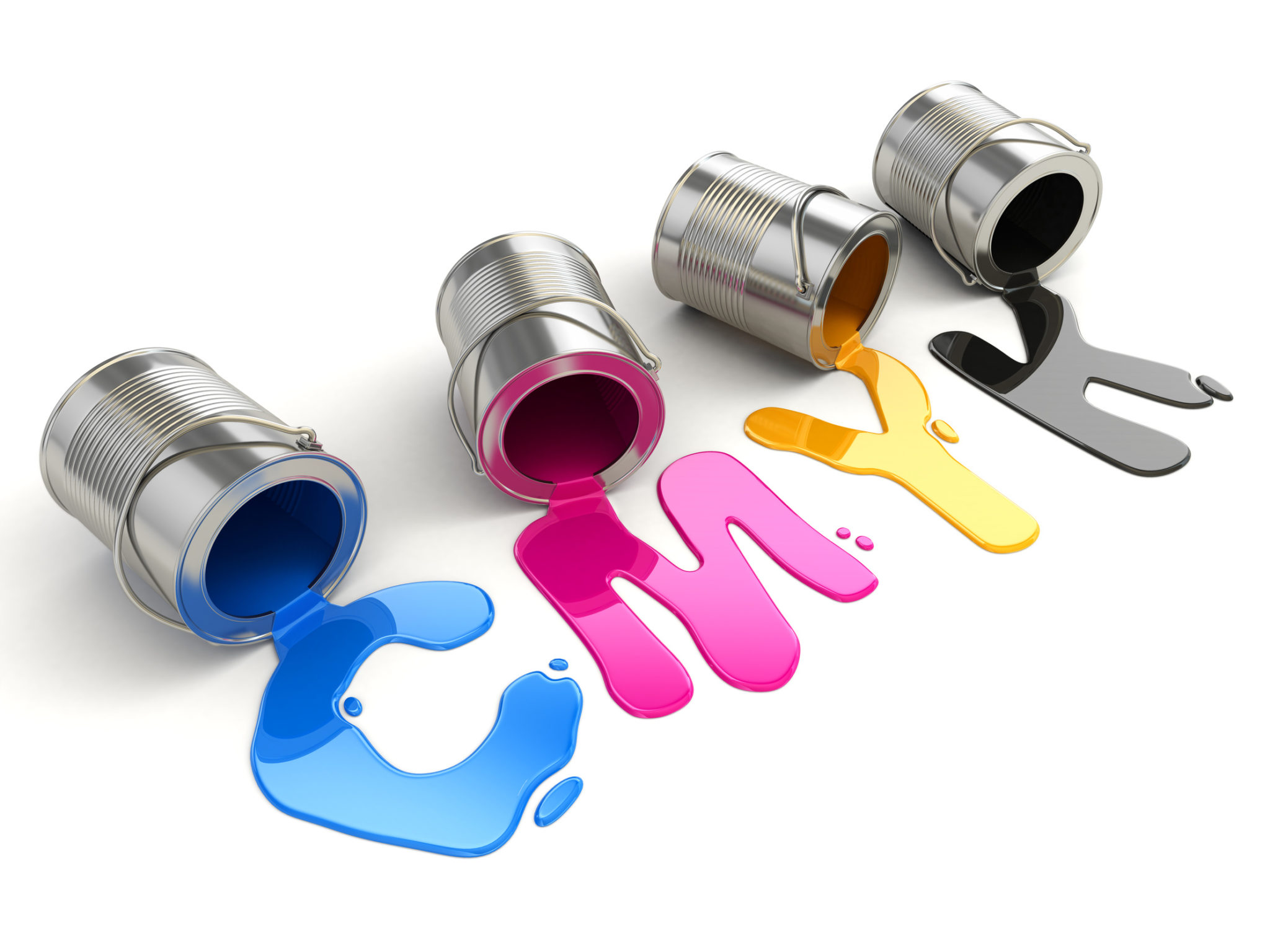 Les différents types d'encres d'imprimerie